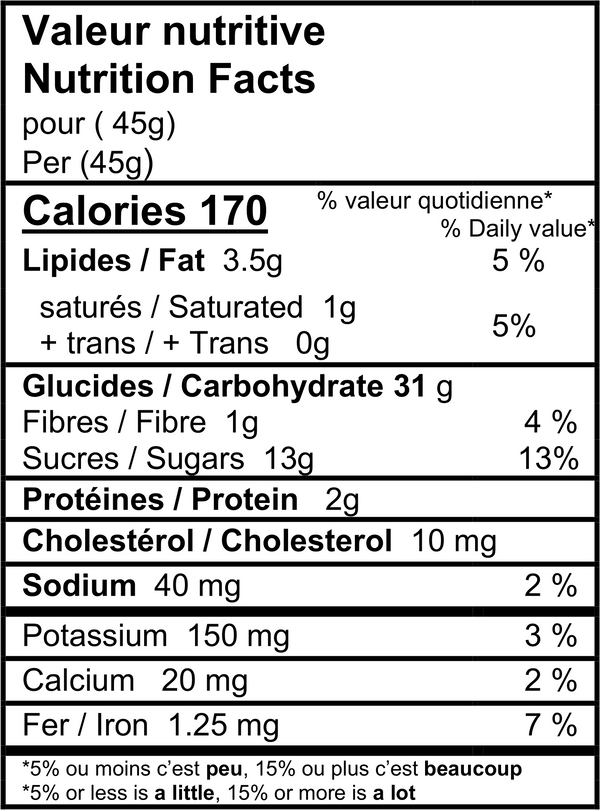 La boite Galettes à la Mélasse 45g x 24 sachets - Delicouki