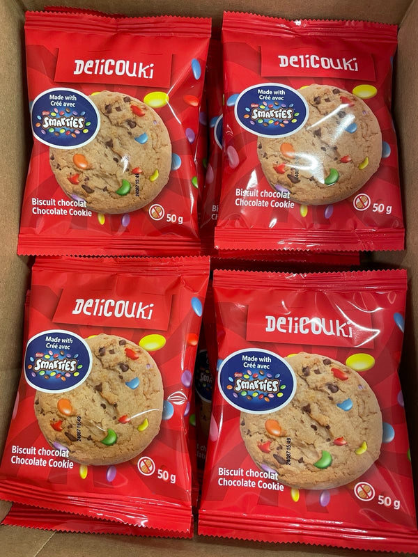 La boite Biscuits créés avec SMARTIES de NESTLÉ 50g x 20 sachets ...